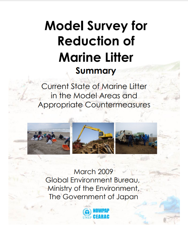 Marine Litter - NOWPAP